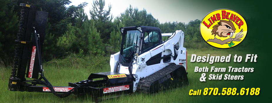 Limb Beaver - Skidsteer Trimmer Attachment